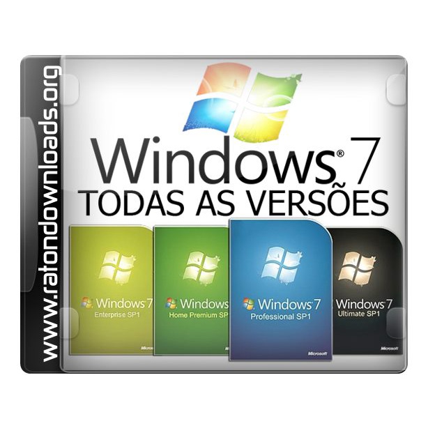 cd windows 7 (home/ professional / ultimate) 32/64 bits ativador ...