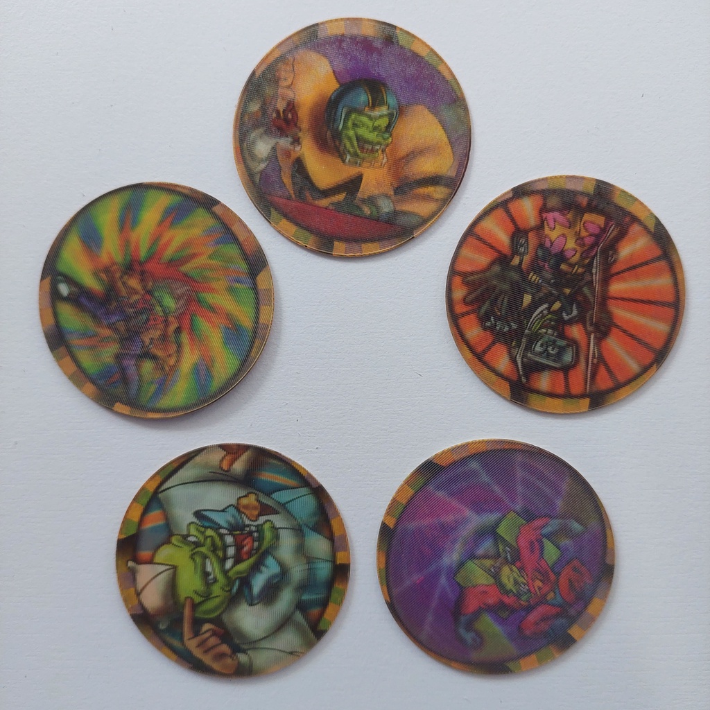 Tazos Gigan Tazo ou Ultra Magic O Máskara Elma Chips (não são Jumbo ...