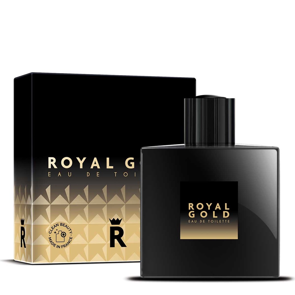 Perfume Royal Gold Pour Homme - Eau De Toilette 100ml | Shopee Brasil