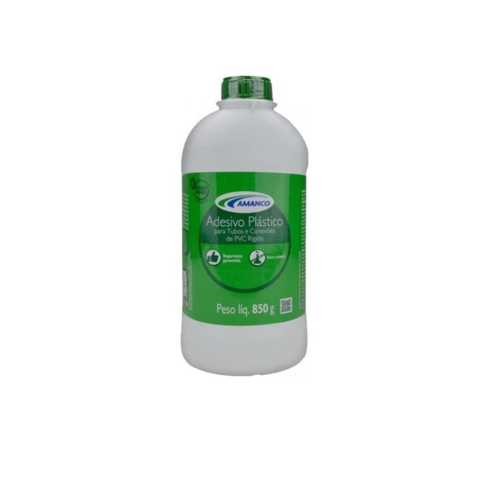 ADESIVO COLA PVC BRANCA AMANCO 850G | Shopee Brasil