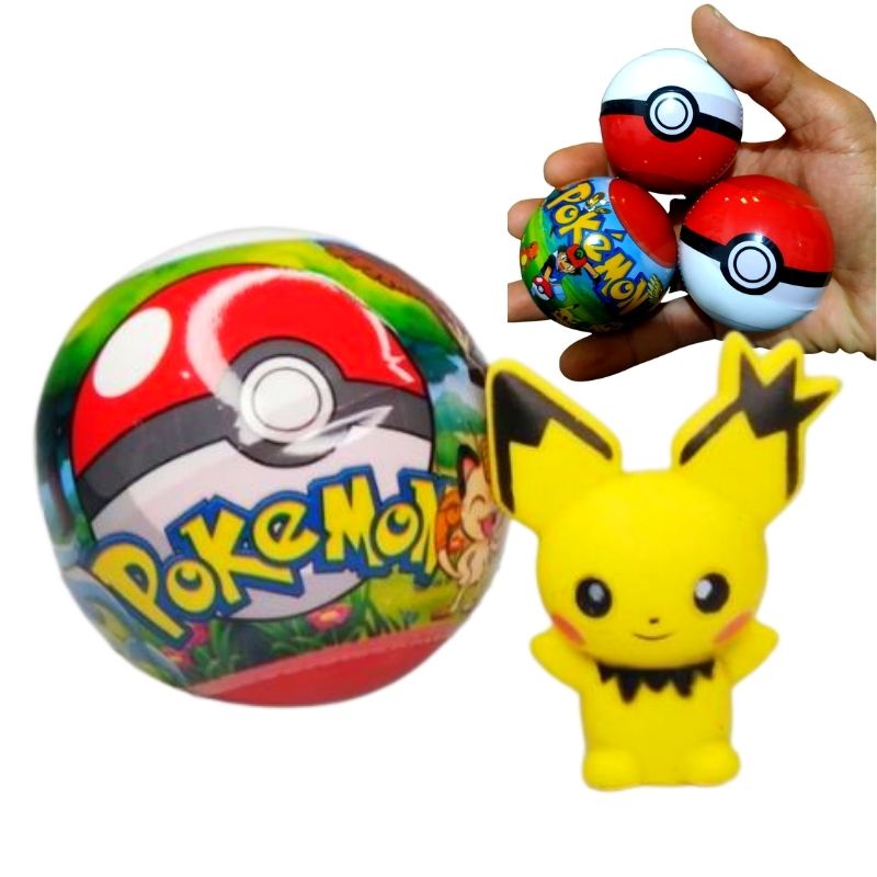 Kit 10 Miniaturas Pokemons Sortidos + 10 Pokebolas 5cm | Shopee Brasil