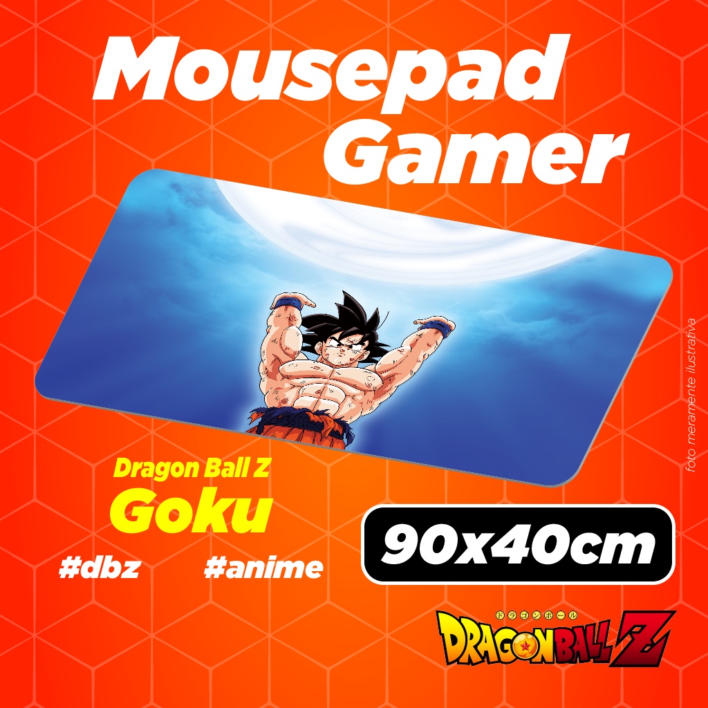 Mouse Pad Gamer - Goku - Dragon Ball Z - DBZ - Anime - 90x40cm | Shopee ...