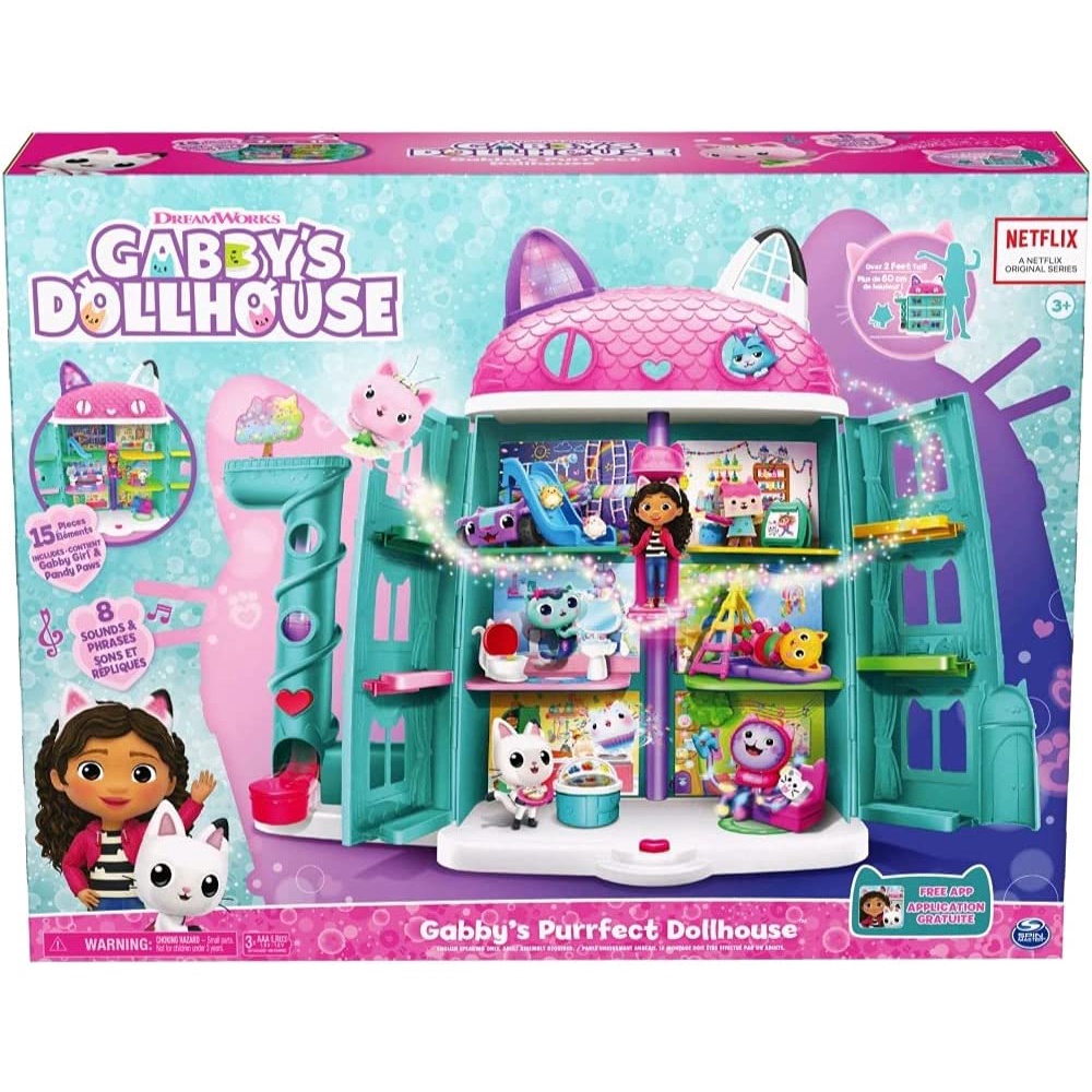Playset Gabby`s Dollhouse Casa Magica da Gabby`s Importada | Shopee Brasil