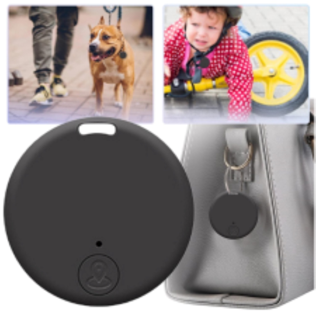Mini Tag GPS Tracker Rastreador Localizador Bluetooth Smart Preto ...