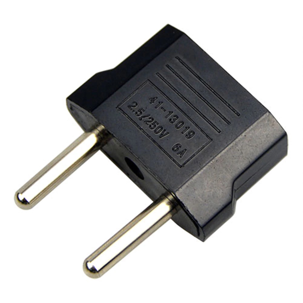 kit com 3 Adaptador Plug Tomada Americano 2 Pinos Chatos X Brasileiro ...