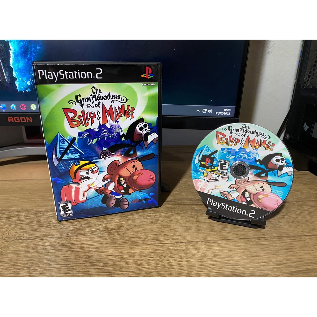 The Grim Adventures Billy Mandy para PS2 | Shopee Brasil