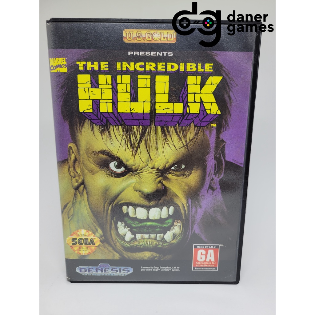 Hulk para Mega Drive - Genesis - Completo Original | Shopee Brasil