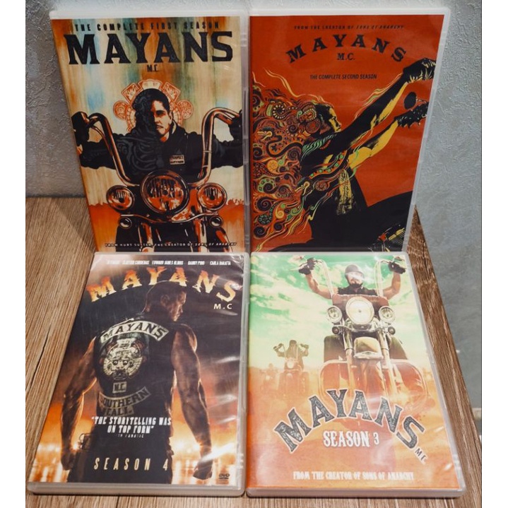 DVD - MAYANS MC - AS 5 TEMPORADAS (DUBLADO OU LEGENDADO) | Shopee Brasil