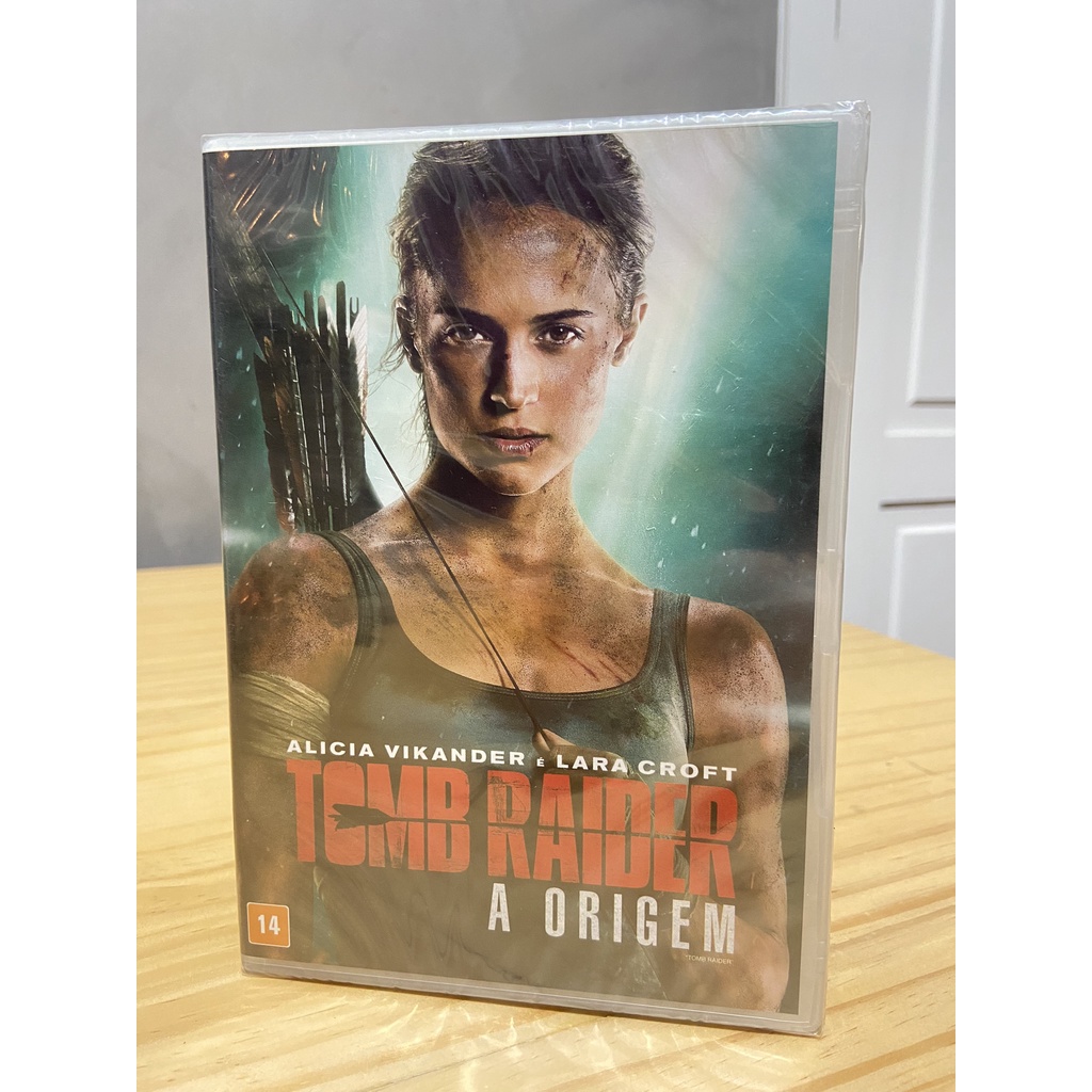 DVD Tomb Raider A Origem - Original - Lacrado - Alicia Vikander | Shopee Brasil