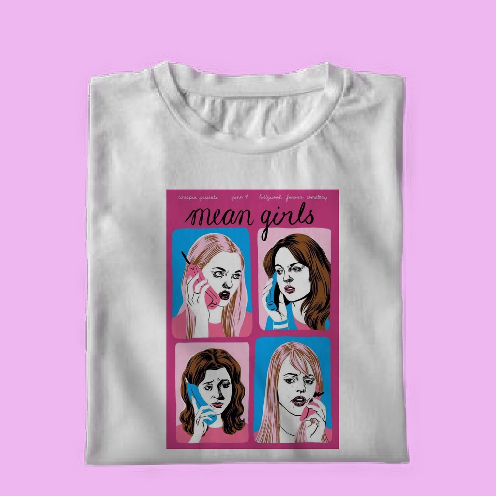 Camiseta MEAN GIRLS CARTOON Garotas Malvadas Filme | Shopee Brasil