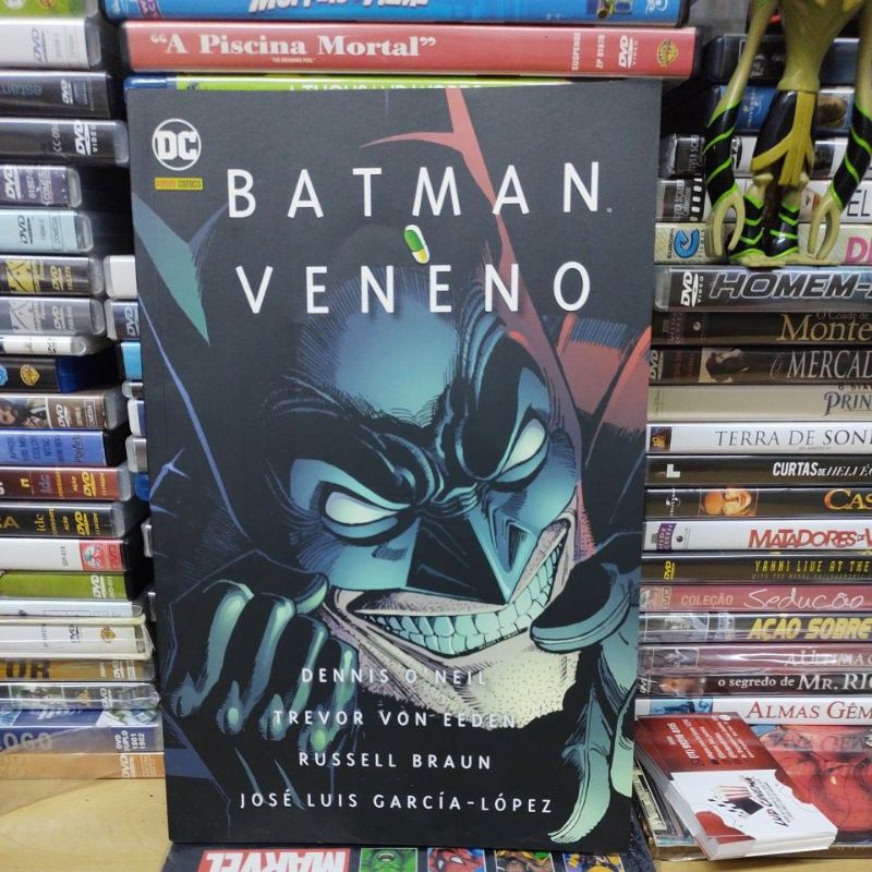HQ DC Livro - Batman: Veneno | Shopee Brasil