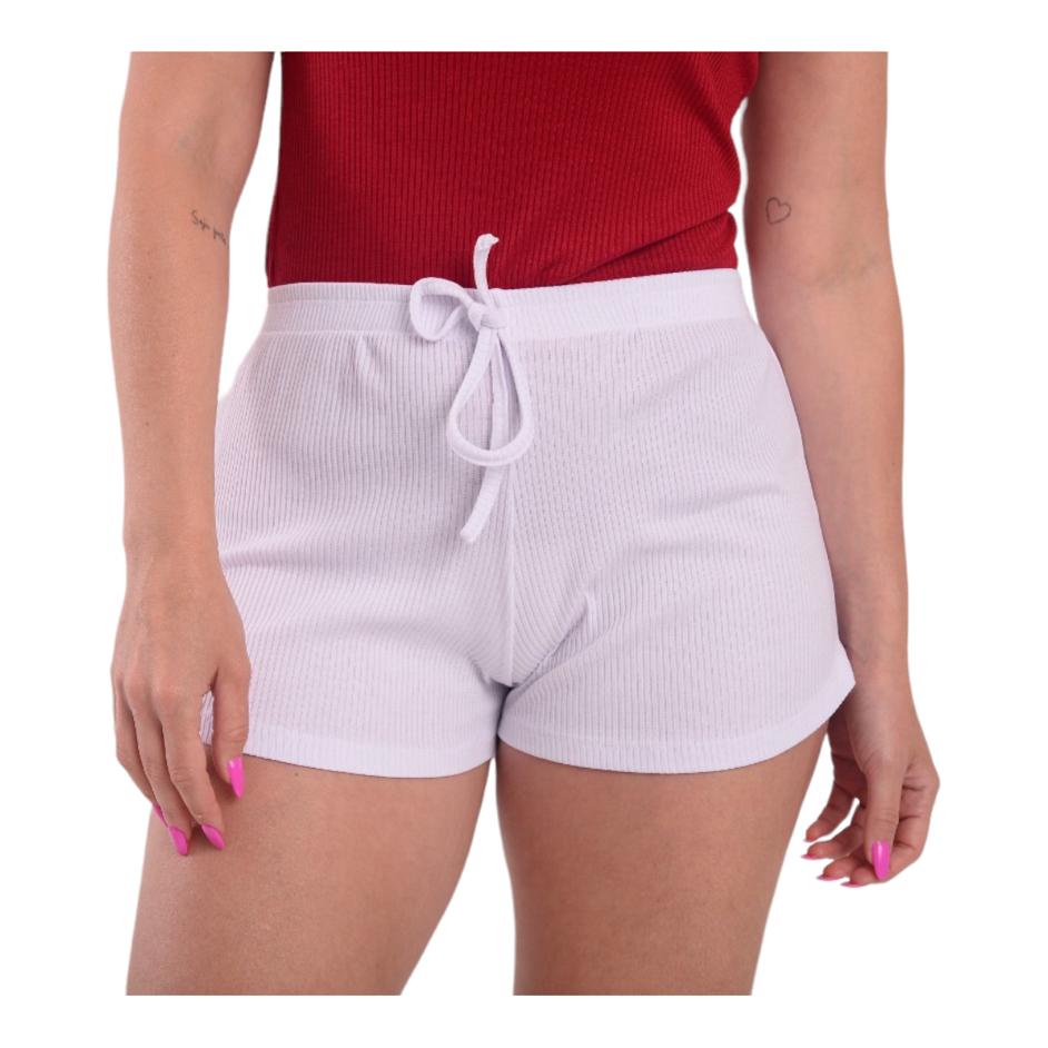 Short curto branco malha canelada diversas cores moda verão 2022 ótimo ...