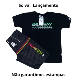 kit Seaway Camisa + Bermuda | Shopee Brasil