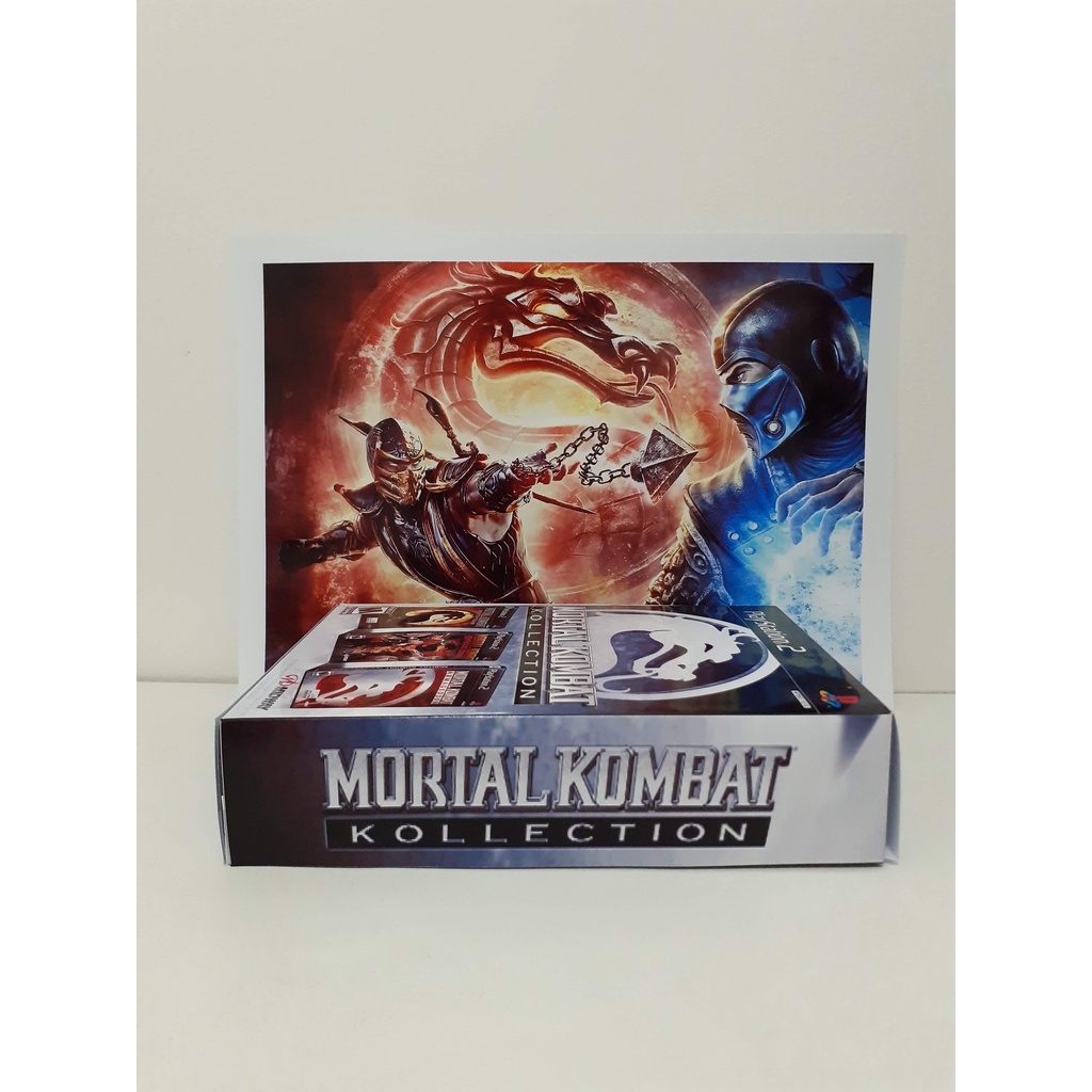 Box Mortal Kombat + Mini Poster | Shopee Brasil