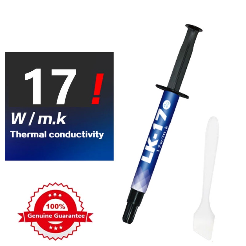 Pasta Térmica 17w Mk Lk 17 + Grafeno 7g Profissional | Shopee Brasil