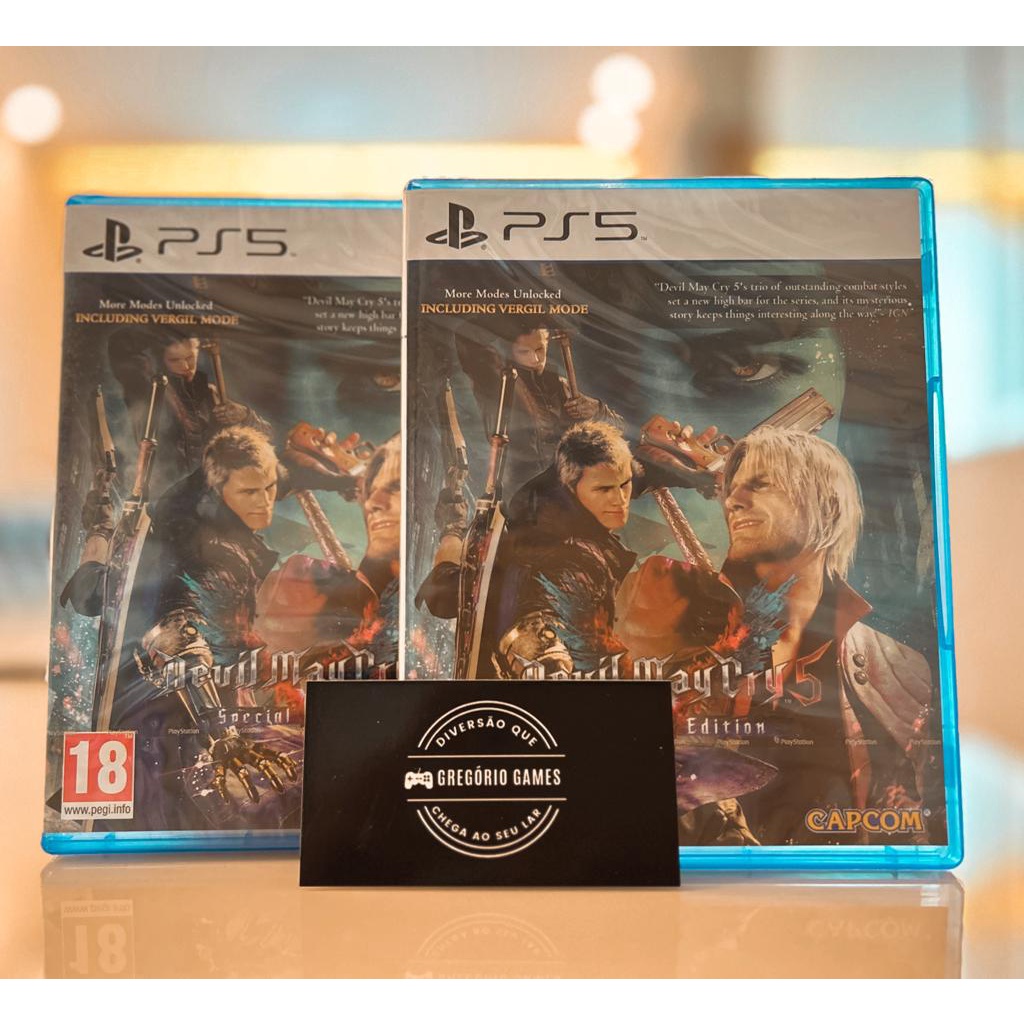 Devil May Cry 5 Special Edition Ps5 Lacrado | Shopee Brasil