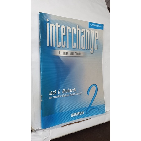 Livro Interchange - Workbook 2 - Third Edition - Jack C. Richards ...