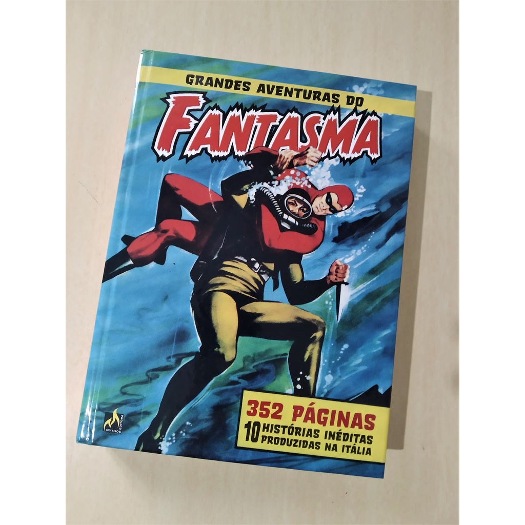 HQ Grandes Aventuras do Fantasma - Mythos | Shopee Brasil
