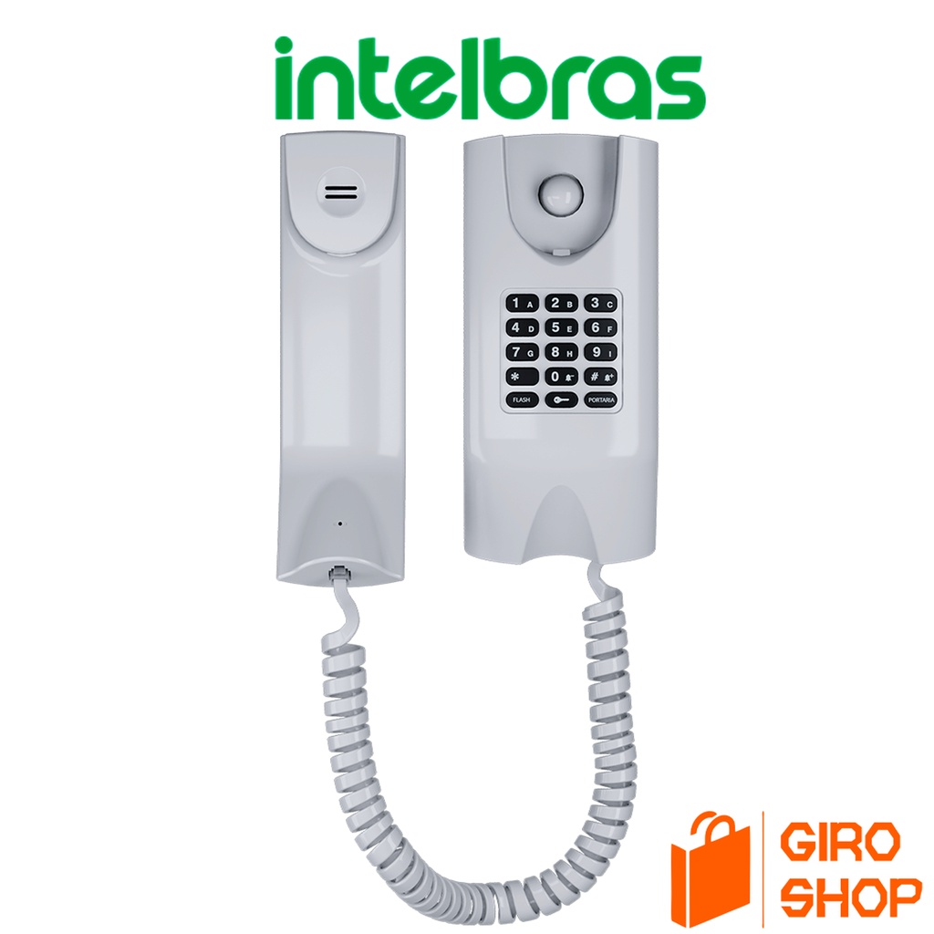 Interfone Intelbras Para Apartamentos TDMI 300 Branco | Shopee Brasil