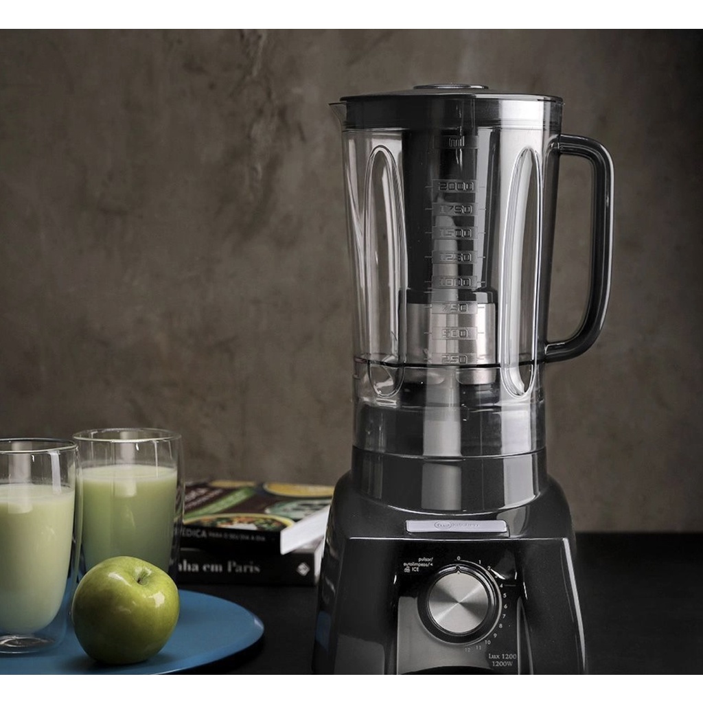 Liquidificador Lux 1200 Fun Kitchen 3L 1200w Chumbo | Shopee Brasil