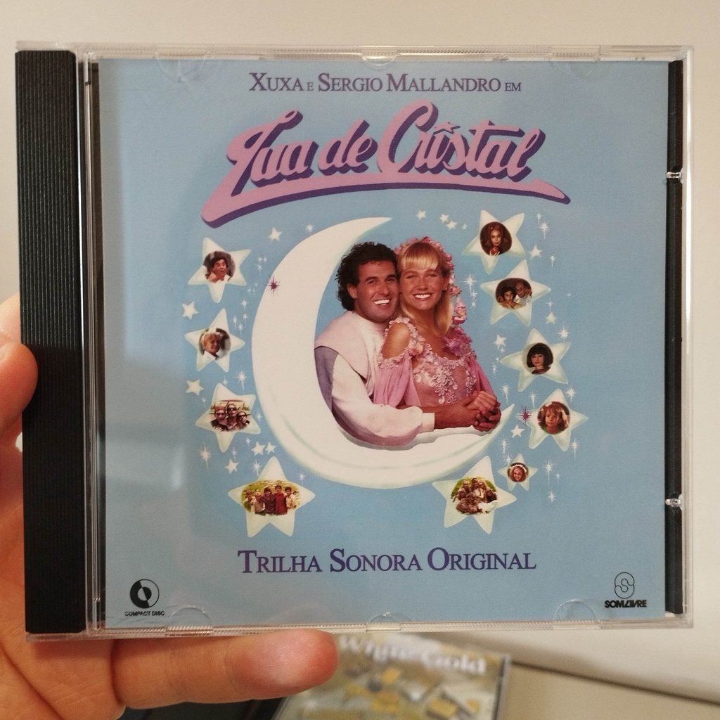 CD - LUA DE CRISTAL XUXA - Trilha Sonora Original (CUSTOMIZADO ...