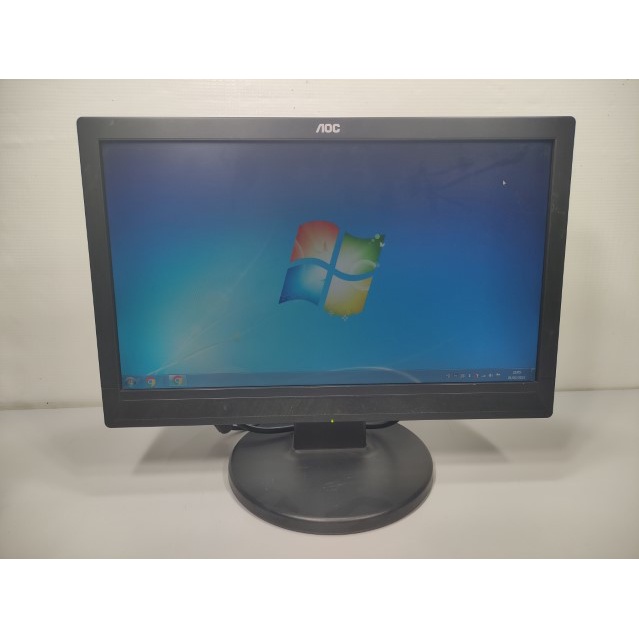 Monitor 16 Polegadas Lcd Aoc 1619 Swa Pc Usado Funciona Ok | Shopee Brasil