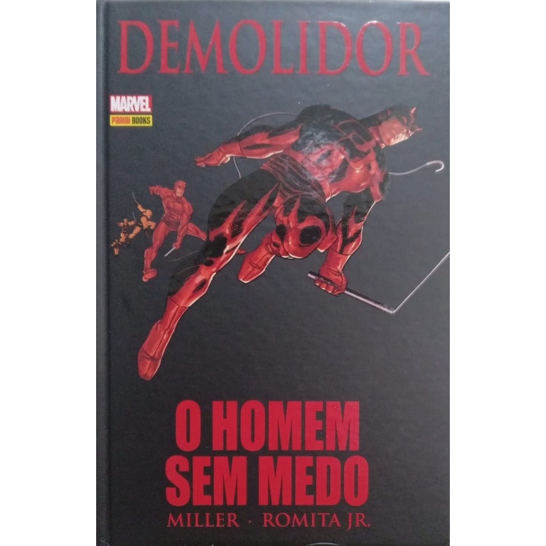 Demolidor O homem sem medo Capa Dura Frank Miller Romita Jr | Shopee Brasil