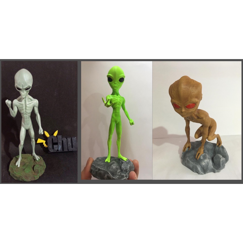 et de Varginha alien estatua colecionável lendas urbanas baseado no ...