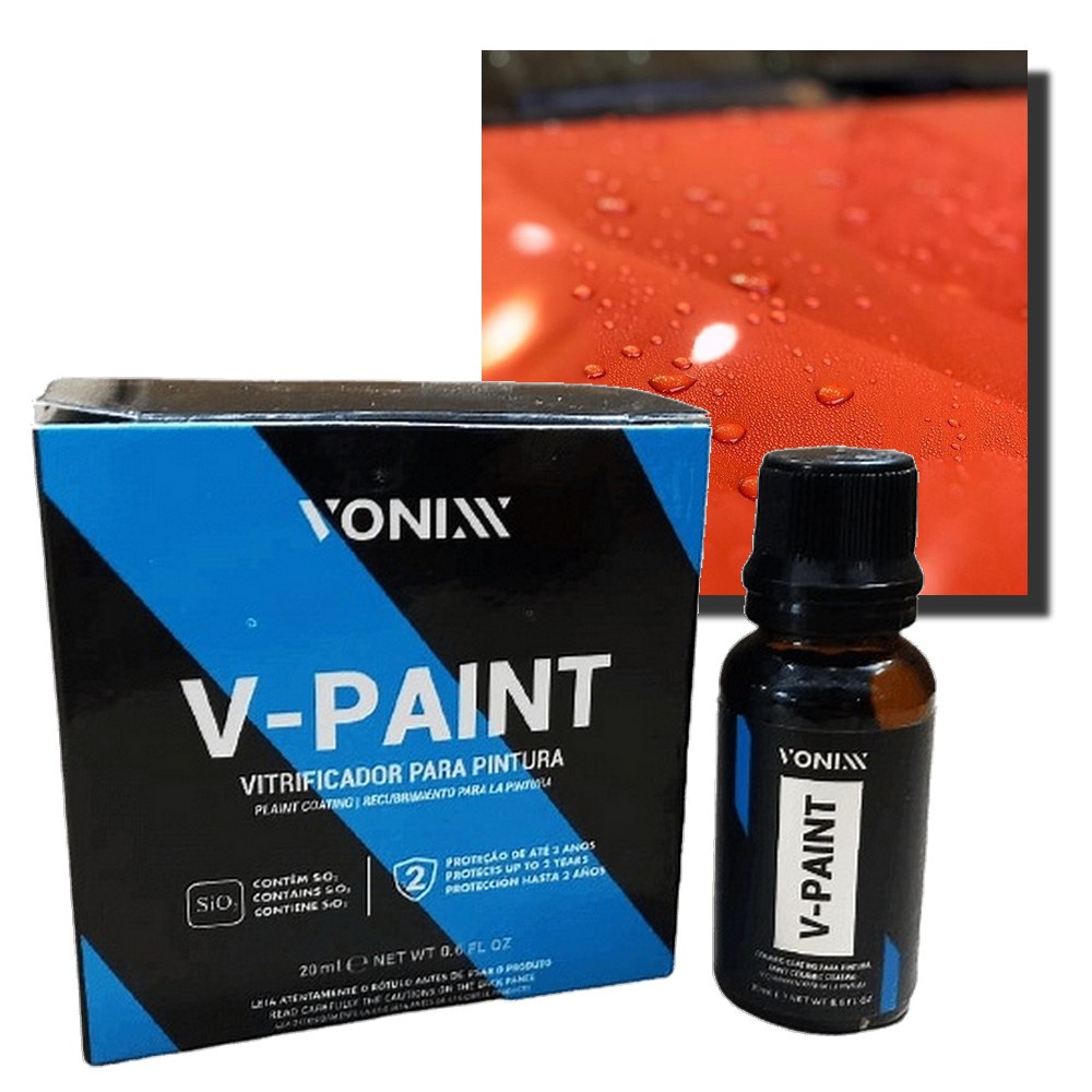 V-Paint 20ml Vonixx Vitrificador de Pintura | Shopee Brasil