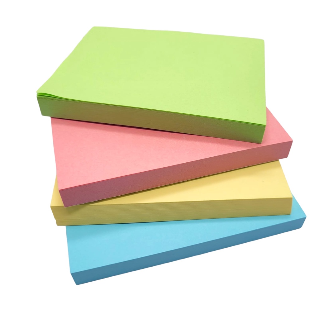 Bloco Adesivo Post-It 100 Folhas 75mm x 102mm Masterprint | Shopee Brasil