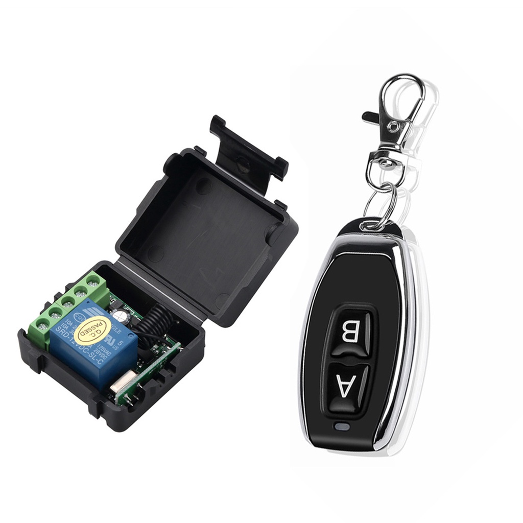 Smart Home 433Mhz DC 12V 1CH Comutador Remoto Sem Fio Receptor De Relé ...