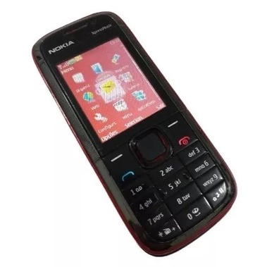 Kit 2 Celular Nokia 5130c Vermelho Com Preto Xpressmusic 3g | Shopee Brasil