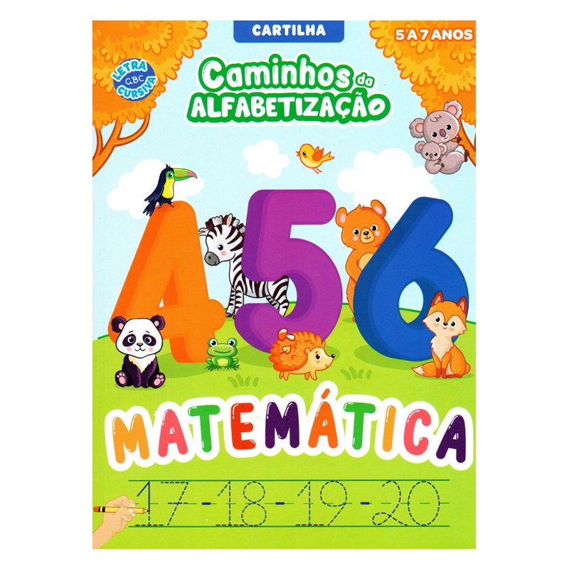 Cartilha Matemática | Caminhos da Alfabetização | Shopee Brasil
