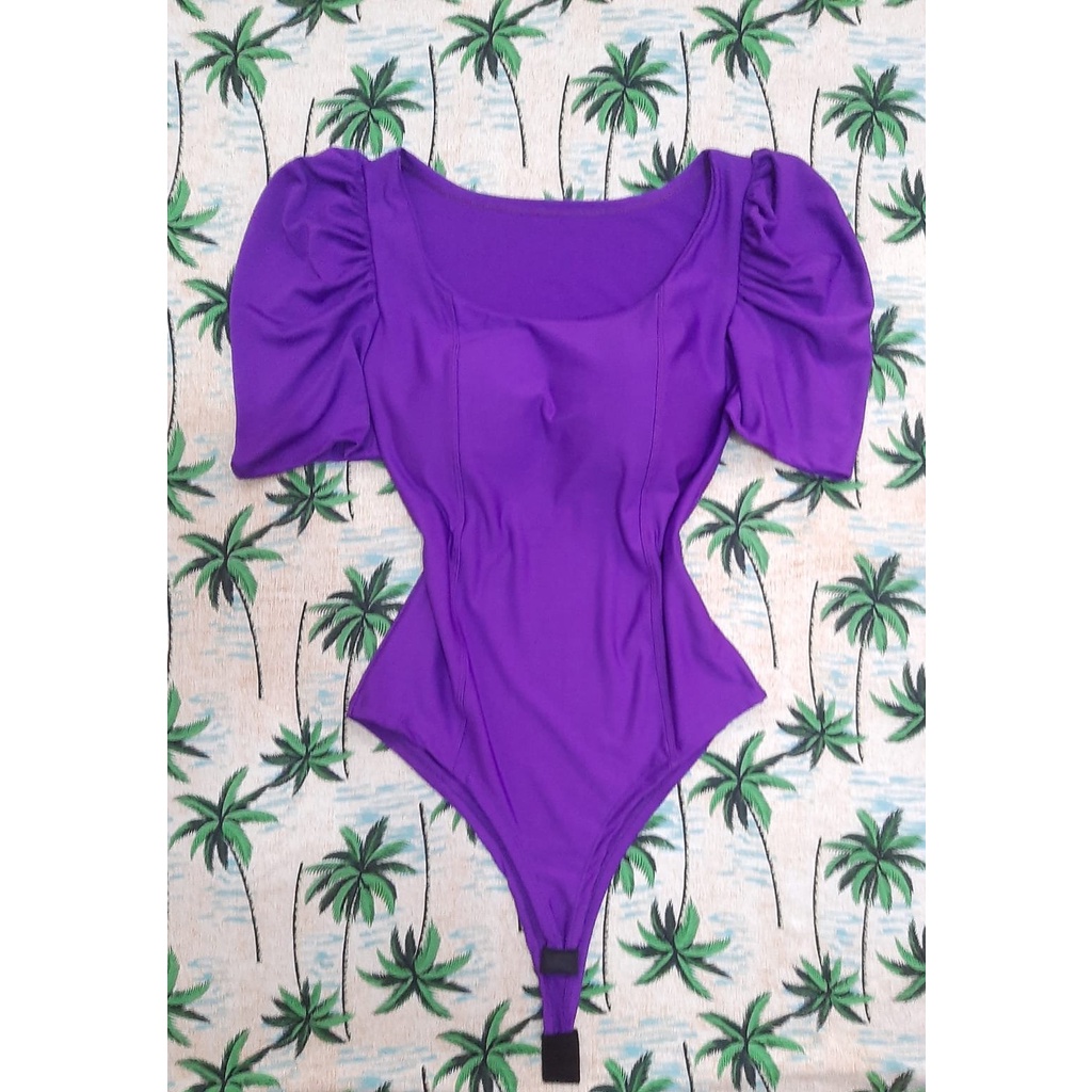 Body Feminino Manga Princesa Bufante Blusinha Bodi Bojo | Shopee Brasil