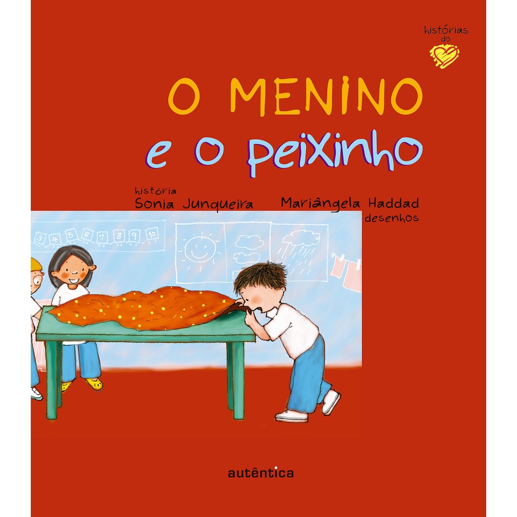 livro - O menino e o peixinho Capa comum | Shopee Brasil