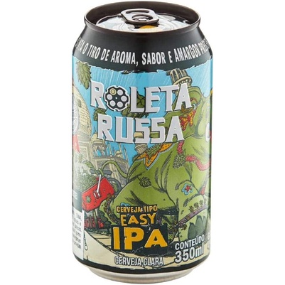 Cerveja Roleta Russa Easy IPA 350ml LATA | Shopee Brasil