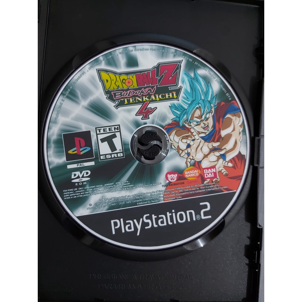 Dragon Ball Budokai Tenkaichi 4 personagens do super ps2 | Shopee Brasil