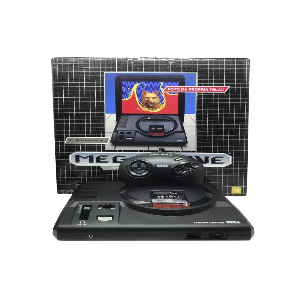 Mega Drive 16 Bits Tec Toy | Shopee Brasil