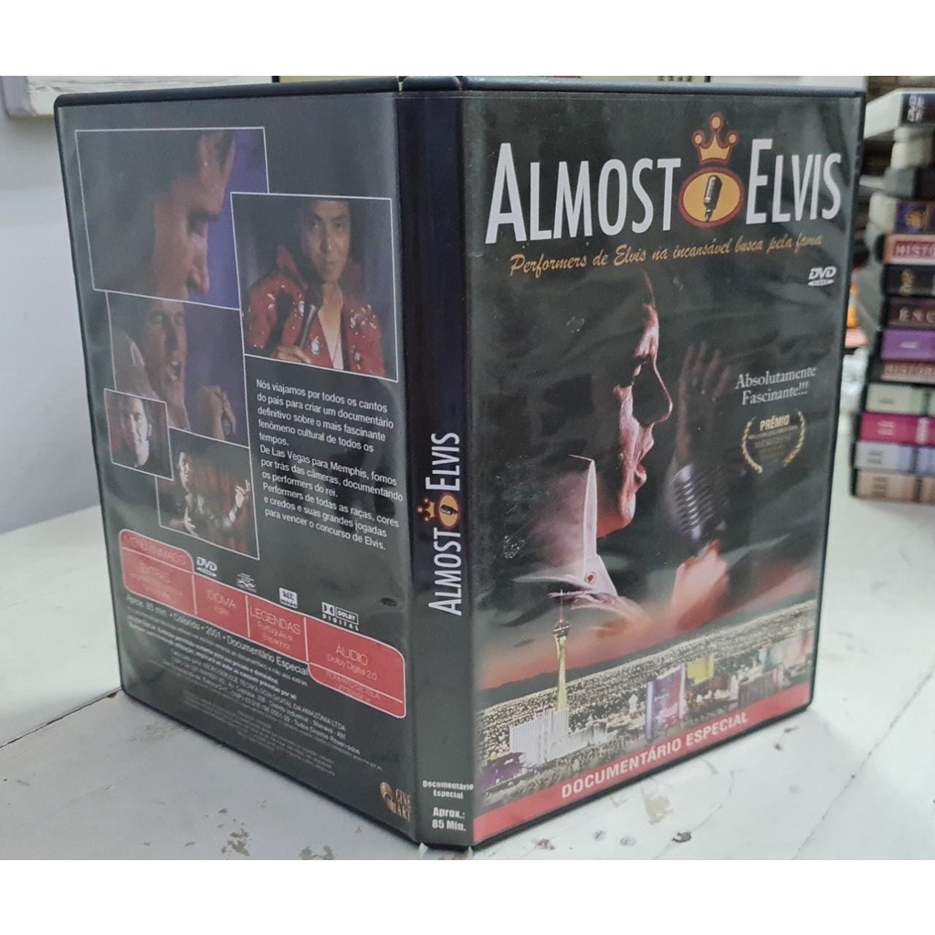 Dvd Documentario especial Almost Elvis ( Elvis Presley) - | Shopee Brasil