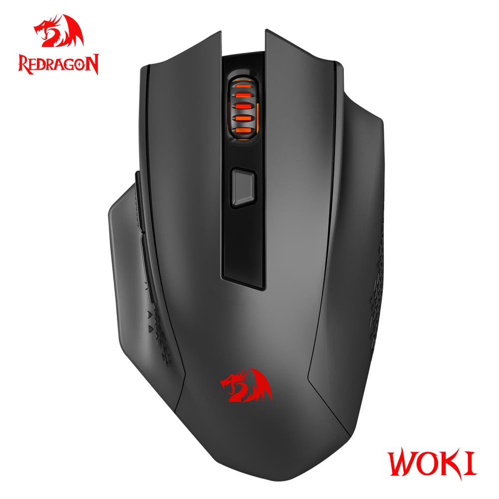 REDRAGON WOKI M994 USB Support Bluetooth 2.4G Wireless Gaming Mouse 26000 DPI 6 buttons ...