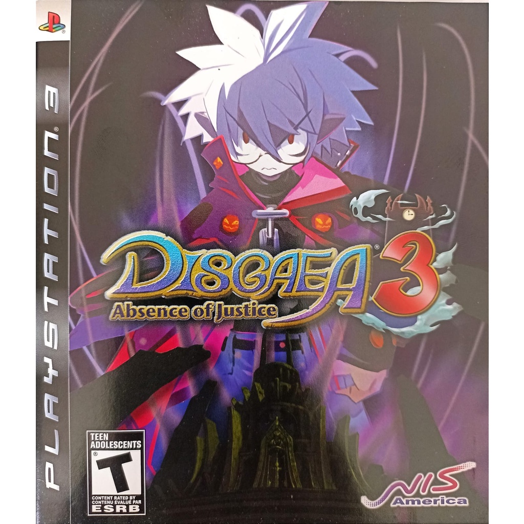 Disgaea 3 Absence of Justice PS3 Mídia Física Original Pronta Entrega ...