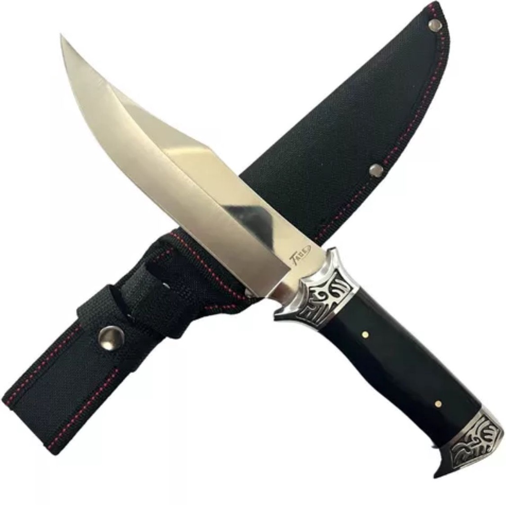 Faca Profissional Luxo Churrasco Super Afiada C/ Bainha | Shopee Brasil