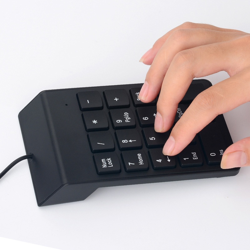 Mini Teclado Numerico Para Notebooks 18 Teclas | Shopee Brasil