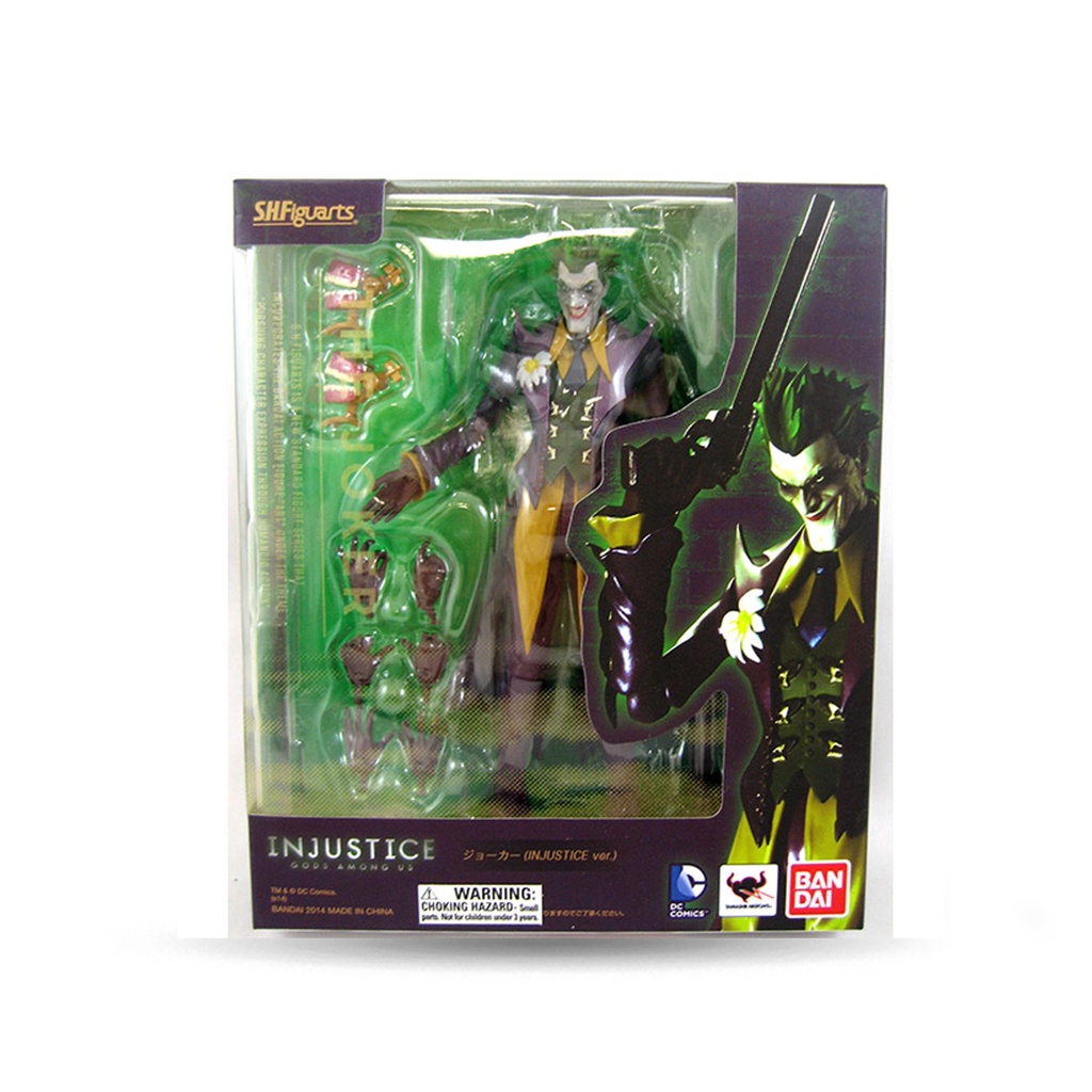Coringa Action Figure Joker Injustice Game Arkham S.h Figuarts | Shopee ...