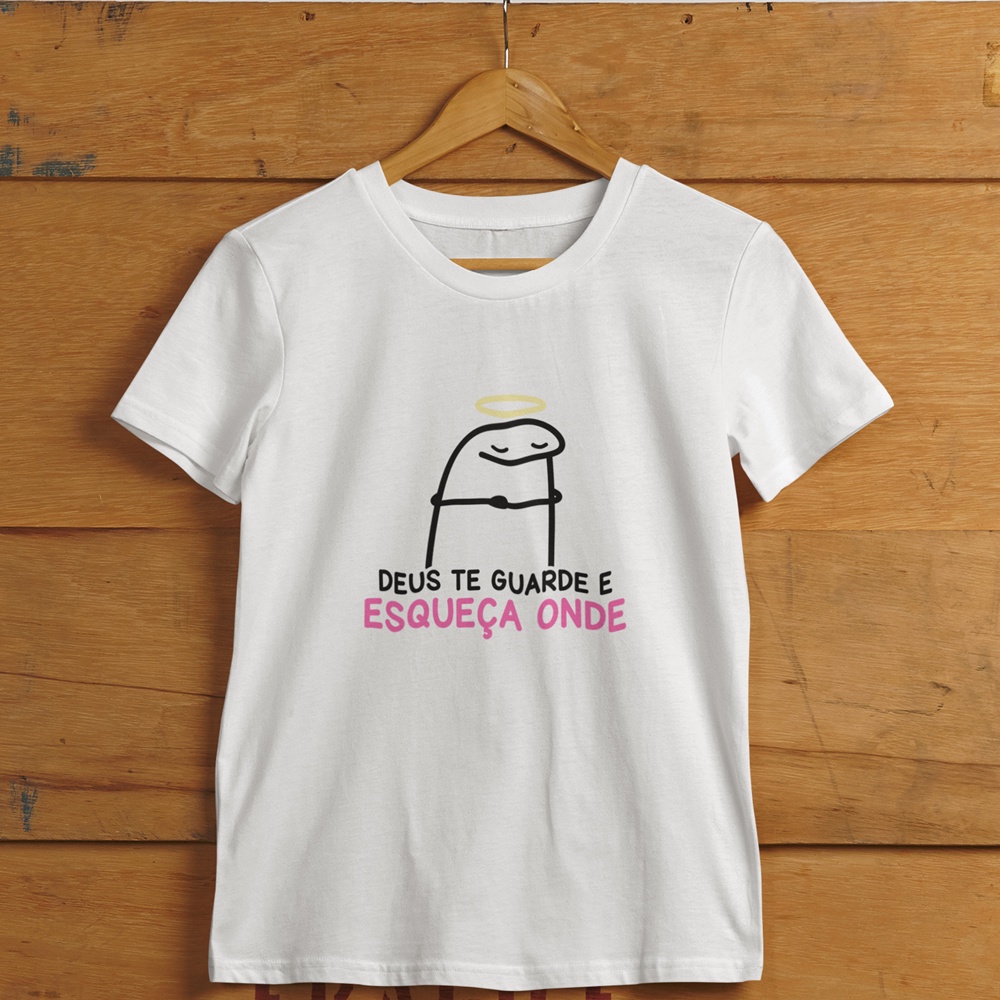 camiseta ou baby look flork que Deus te guarde e esqueça onde | Shopee ...