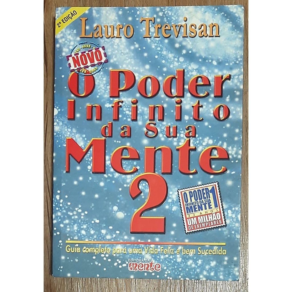 Livro - O Poder Infinito Da Sua Mente 2 - Lauro Trevisan (perfeito) | Shopee Brasil