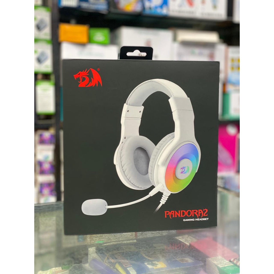 Headset Red Dragon pandora 2 GAMING HEADSET H350W | Shopee Brasil