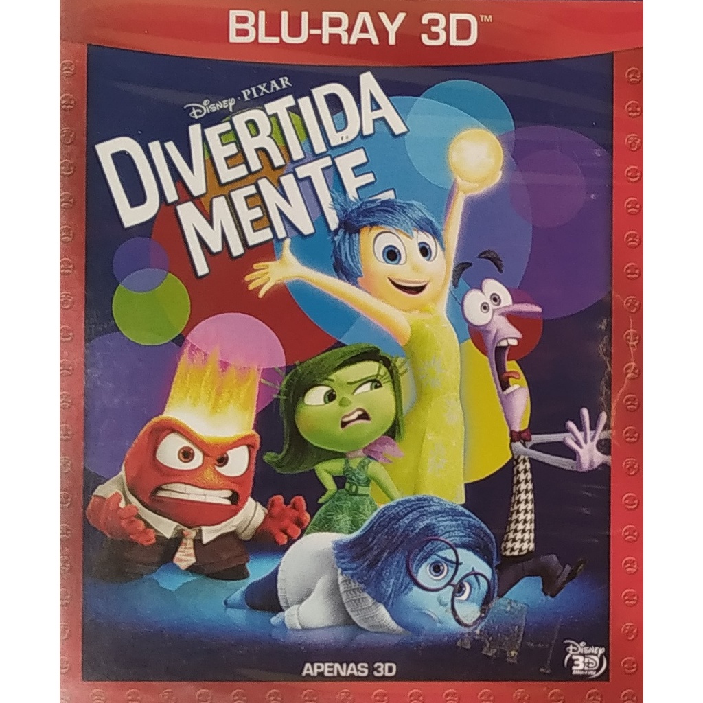 Divertida Mente (blu-ray 3D) | Shopee Brasil