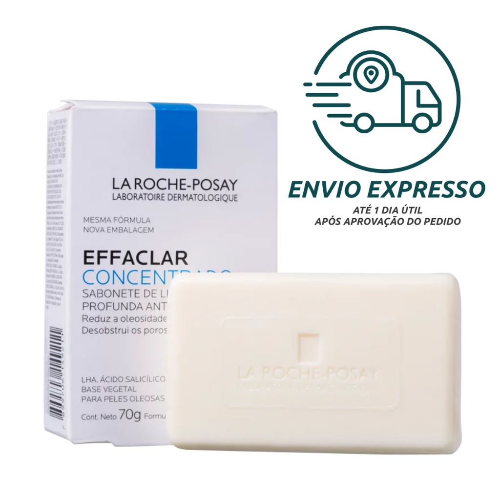 Effaclar Sabonete Concentrado La Roche Posay 70g | Shopee Brasil
