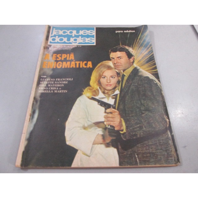 Fotonovela Jacques Douglas 13 - A Espiã Enigmática | Shopee Brasil